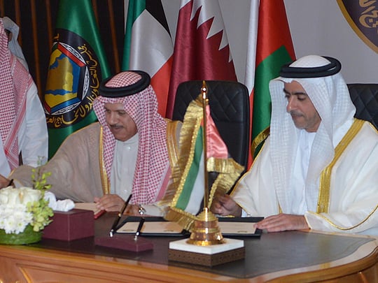 Saif signs agreement to set up GCC police force