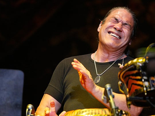 Santana conga player dies at 61