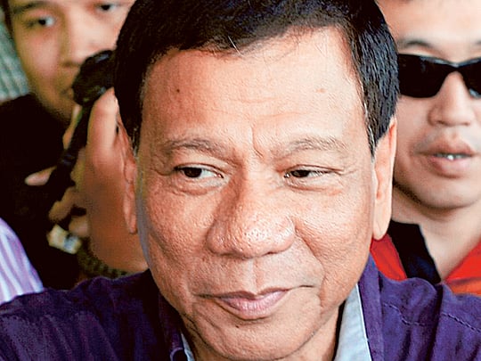 Duterte denies stroke-rumours