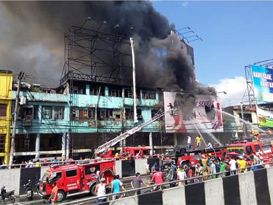 2 massive fires hit Manila