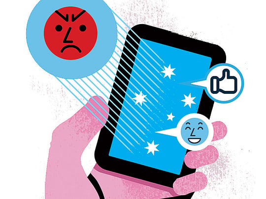 Australian FM uses angry face to describe Putin in emoji interview