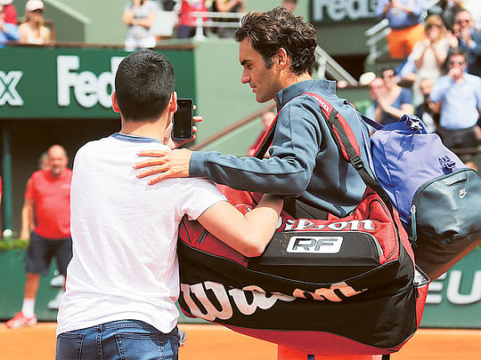 Roger Federer angry at French Open security lapse
