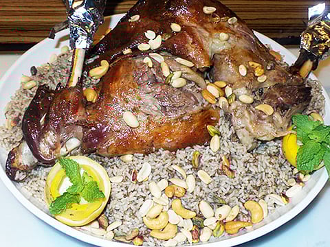Recipe: Whole lamb ouzi 14 kg