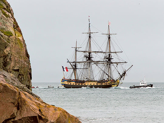 Replica of General Lafayette’s ship returns to France