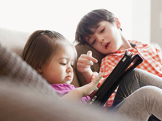Should small children be banned from all screens?