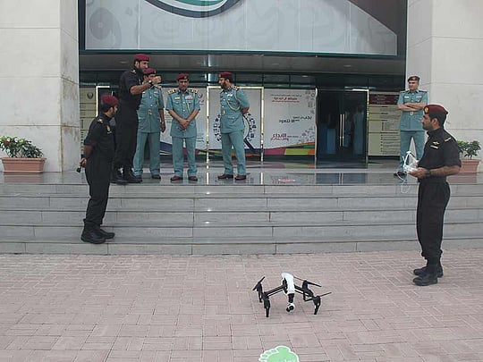 RAK police deploy drones