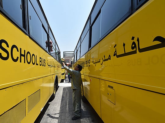 Oman installs tracking devices on school buses