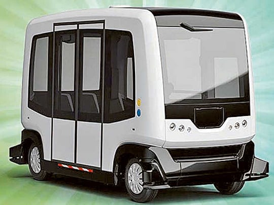 Driverless shuttle bus to take to Dutch public roads in world first