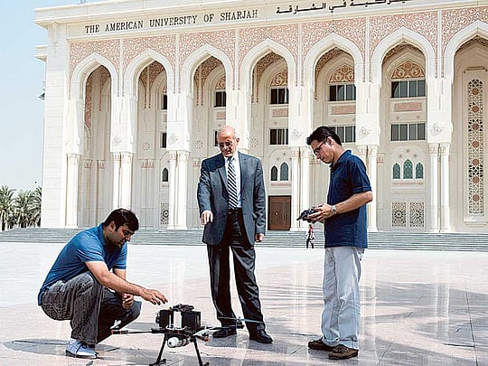 AUS pilots hydrogen fuel cell-powered drone flight