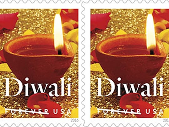 US issues stamp to celebrate Diwali