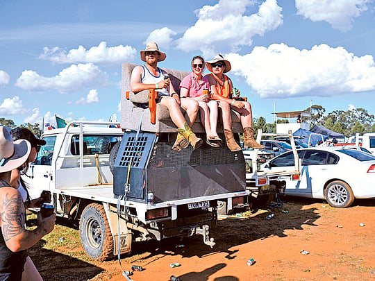 Rowdy balls top Tinder for love in Australia’s outback