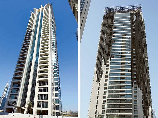 Tamweel Tower finally restored four years after fire