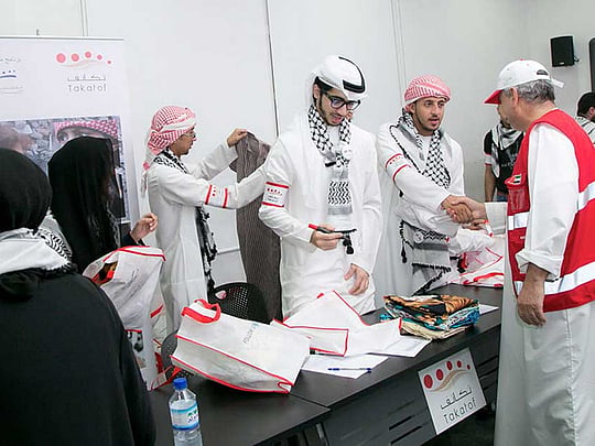 Volunteering allows UAE youth to develop