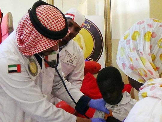 UAE launches first makeshift humanitarian city