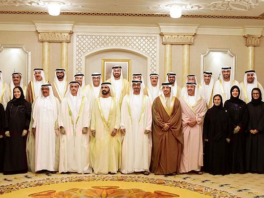 Who are the UAE Cabinet ministers?