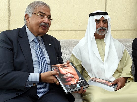 Arabic copy of Ram Buxani’s book launched