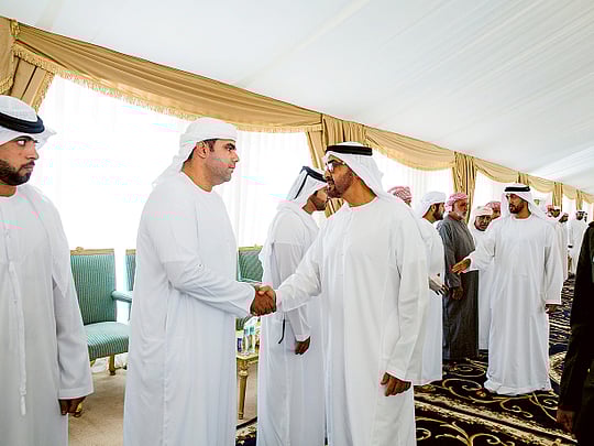 Mohammad offers condolences to Al Shamsi family