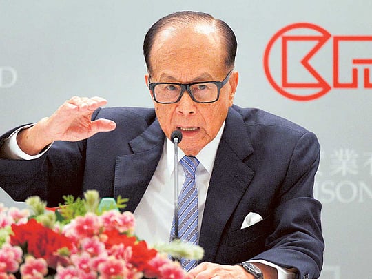 Billionaire Li Ka-shing sounds alarm over Hong Kong’s economy