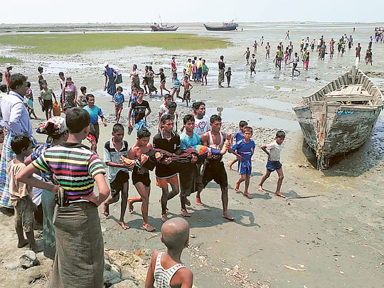 Rohingya boat dead ‘forced’ to travel by sea: Witnesses