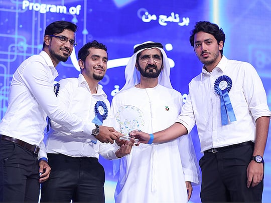 Mohammad honours winners of Think Science competition