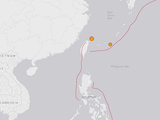 6.4-magnitude quake shakes Taiwan, including Taipei