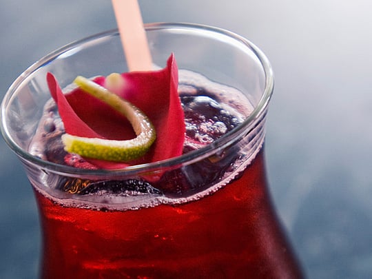 Ramadan drink recipe: Karkadeh with rose