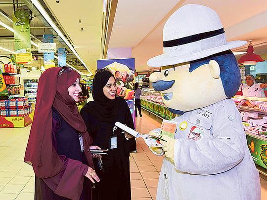 Food safety contest at Dubai hypermarkets