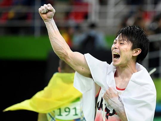 King Kohei reigns supreme over Olympic gymnastics