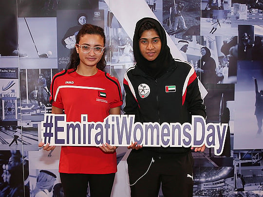 Nada Al Bedwawi makes big splash of Women’s Day