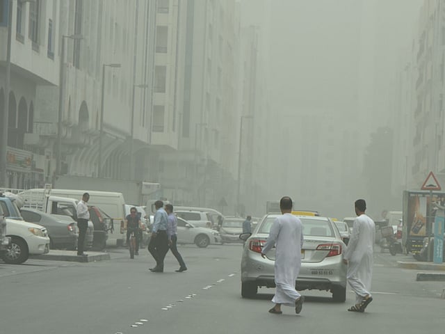 UAE weather forecast: Dusty and hazy, rain possible in eastern regions ...