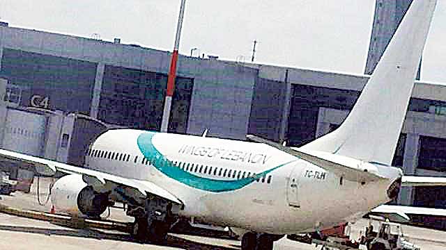 How a Wings of Lebanon plane landed in Tel Aviv