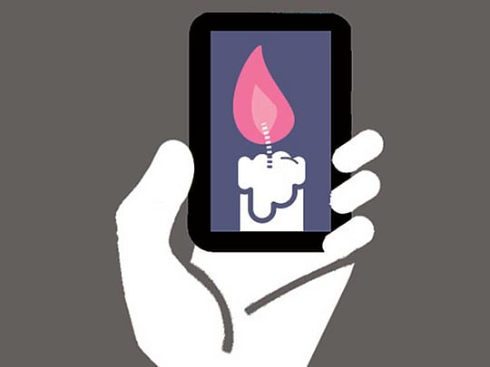 Now, light candles with a smartphone app!
