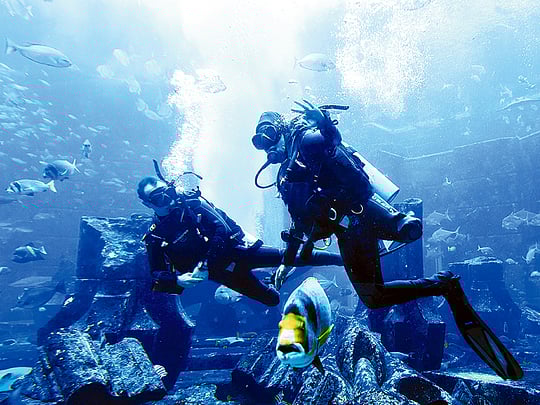 Meet Zainab, the scuba diver with one leg