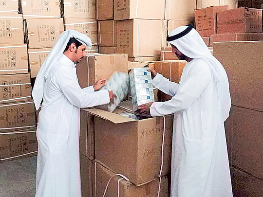 Biggest seizure of fake auto parts in Abu Dhabi