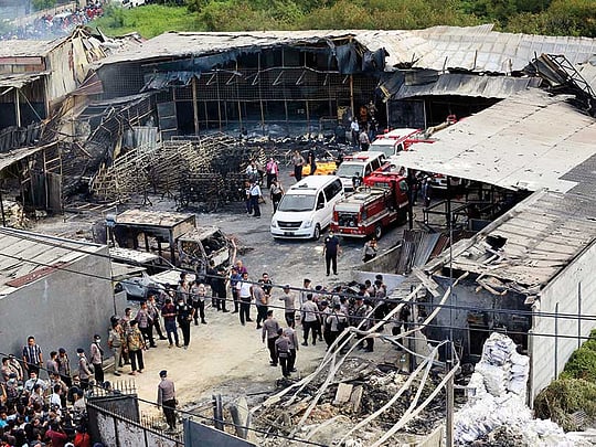 Indonesia fireworks factory explosion kills 30, injures dozens