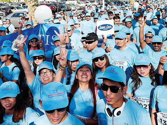 Walkathon back with revised route