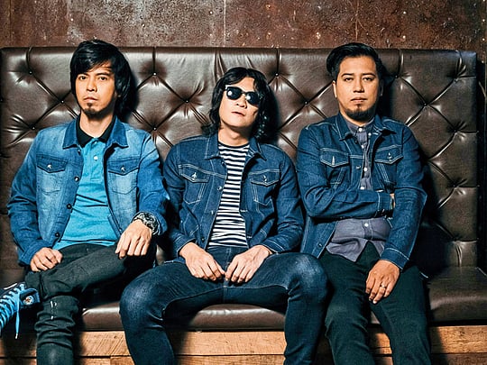 Filipino pop rock band Orange and Lemons in UAE
