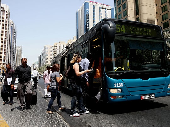 Using public buses made easy in Al Ain