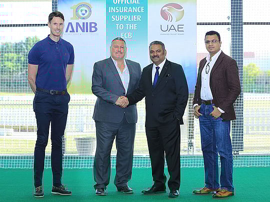 Insurance cover for UAE cricketers