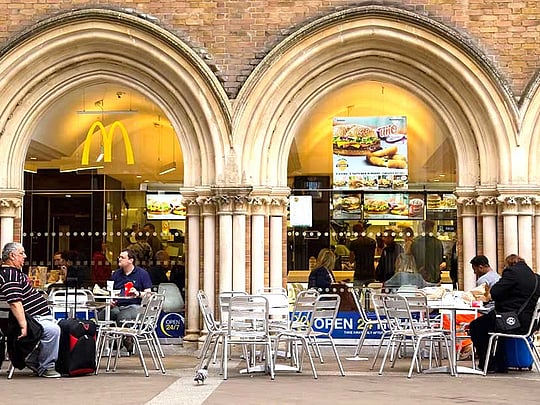 London plans to ban fast-food outlets near schools