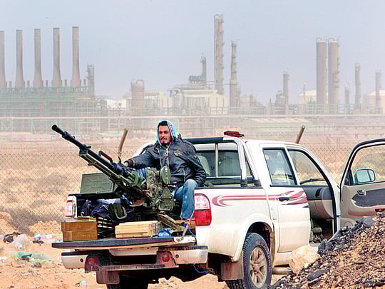 Libya’s deepening split finds battleground at oil terminals