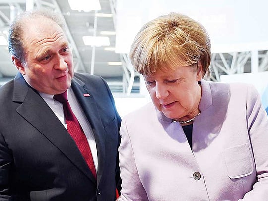 Merkel meets Trump in clash of style and substance