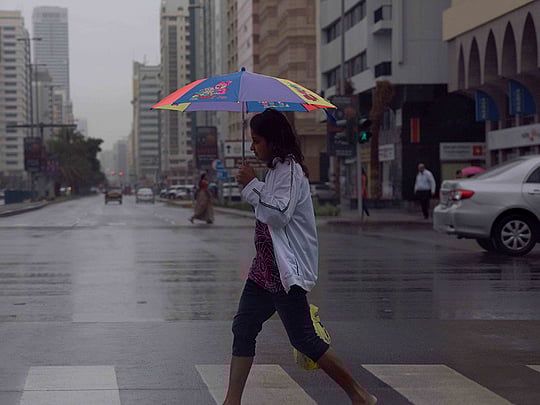 Video: Thunder storm, heavy rain pound UAE