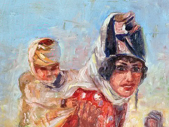 The landscape of Syrian art