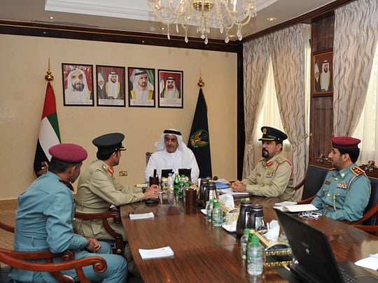 Saif welcomes new Dubai Police chief
