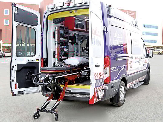 Smart ambulance launched in Dubai
