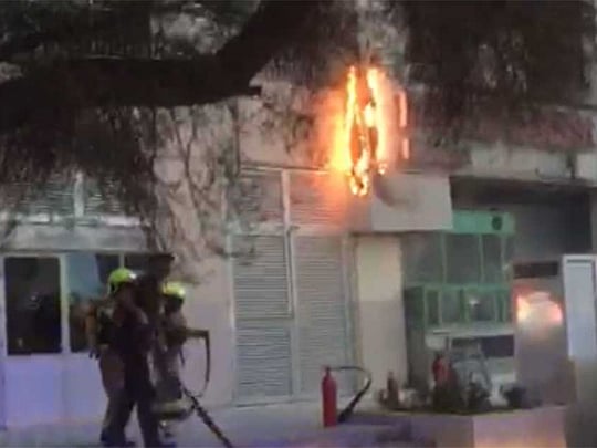Fire erupts at popular Karachi Darbar restaurant in Karama