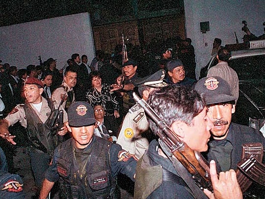 April 22, 1997: Violent end to Peru hostage crisis