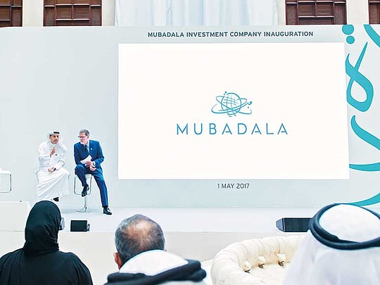 Mubadala Investment Company begins operations with new logo