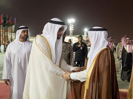 Mohammad Bin Zayed leads UAE delegation to Riyadh
